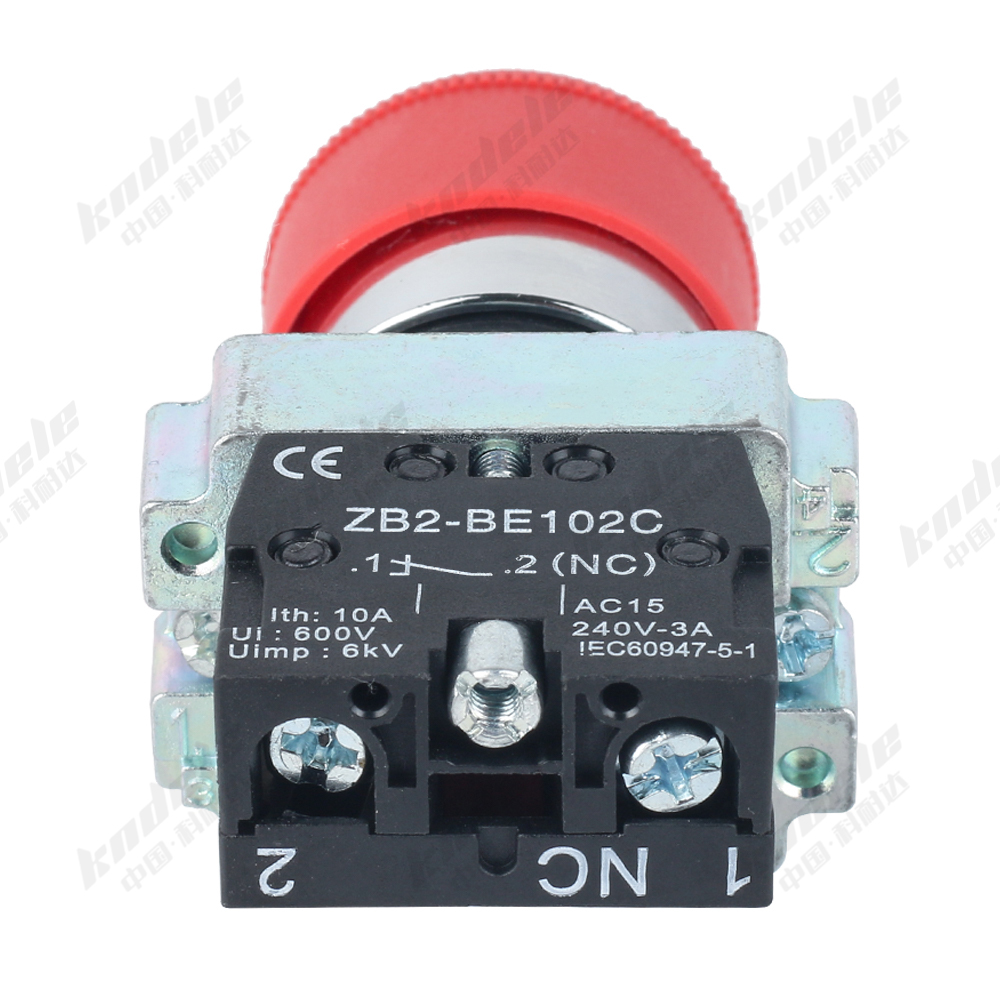 22MM Mushroom Head Emergency Stop Push Button