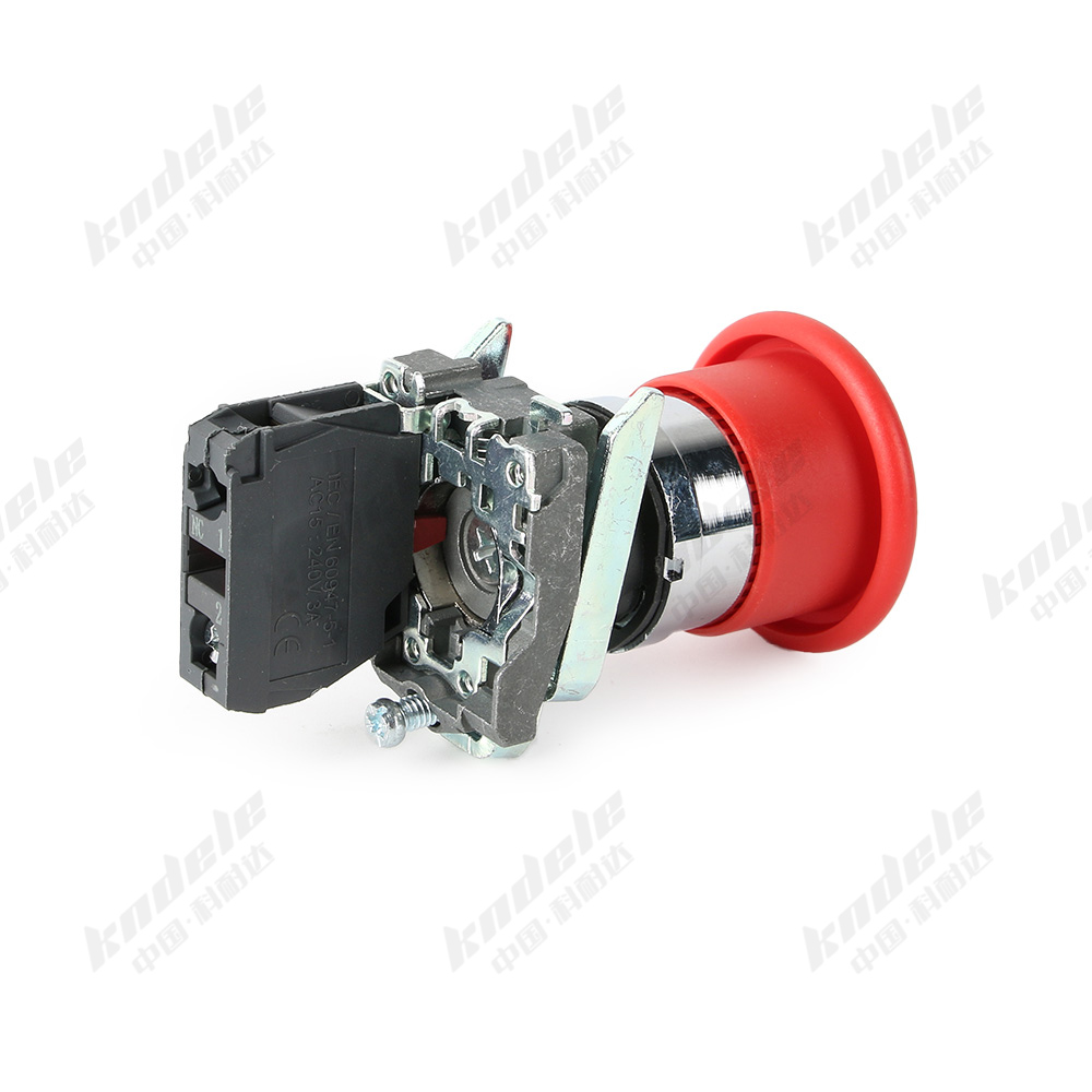Momentary Mushroom Push Button - KNDELE